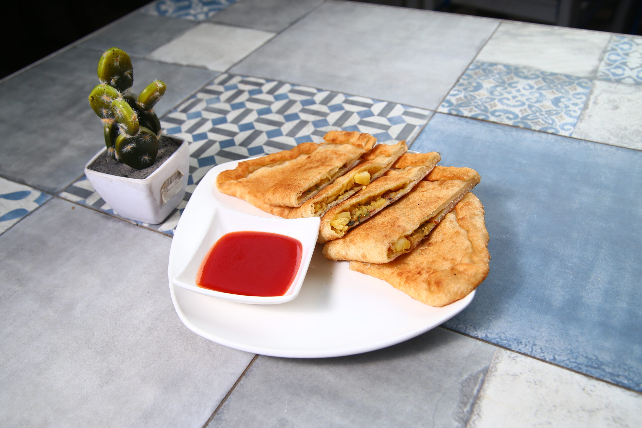 Aloo Paratha – The Courtyard Cafe